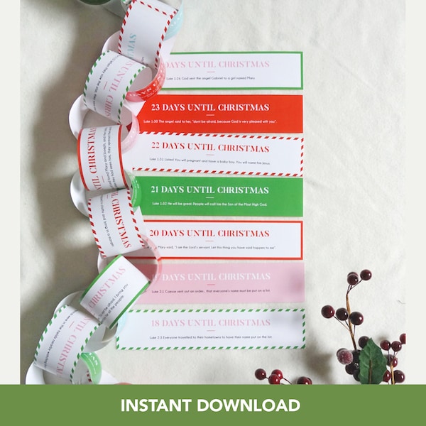 Christian Advent Calendar - Etsy