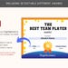 35 Student Award Certificates Printable • Self Editable Certificate ...