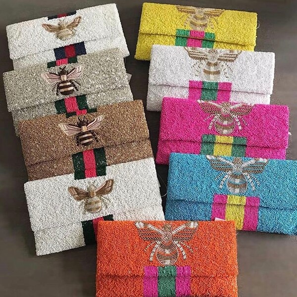 Monogram Clutch - Etsy