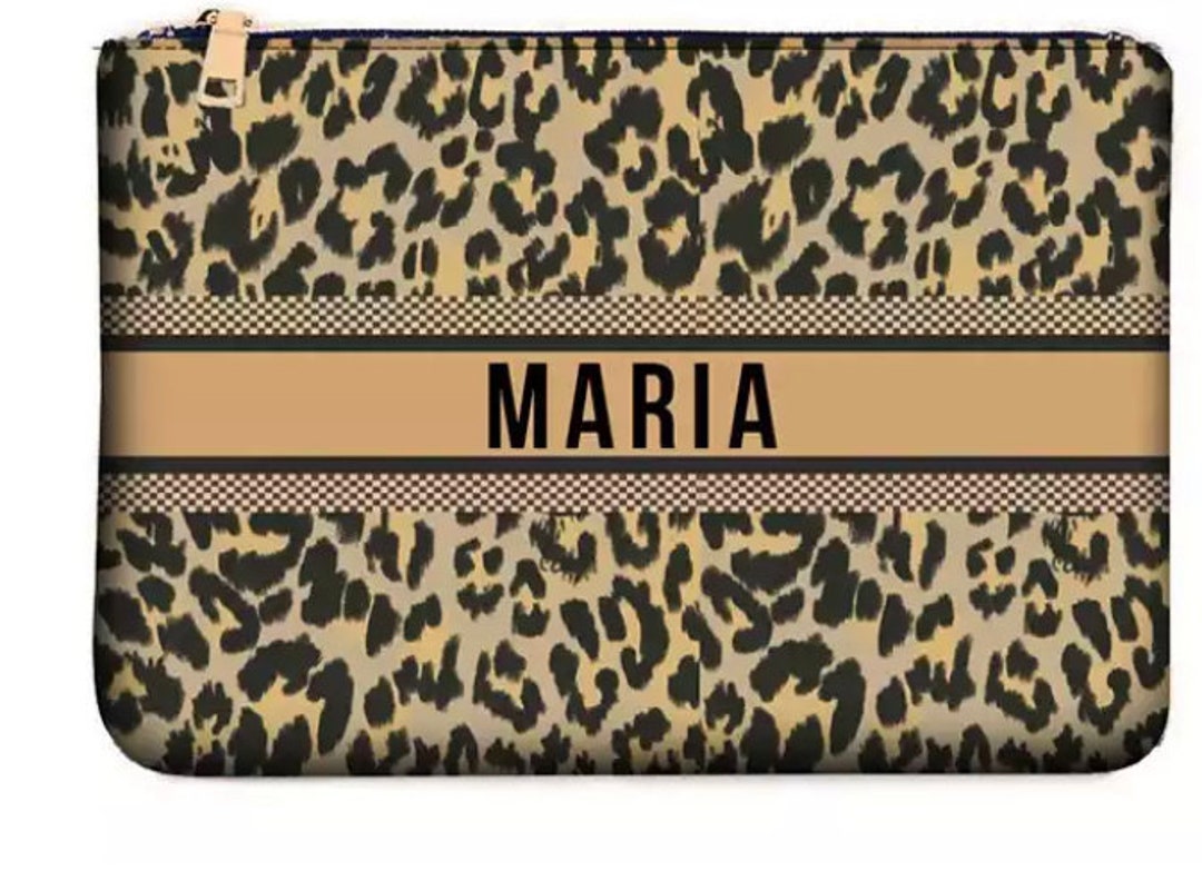 Custom Canvas Beach Clutch Bag, Spring Clutches,monogram Personalized ...