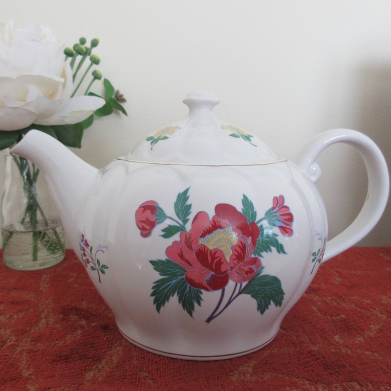Bone China Teapot - Etsy