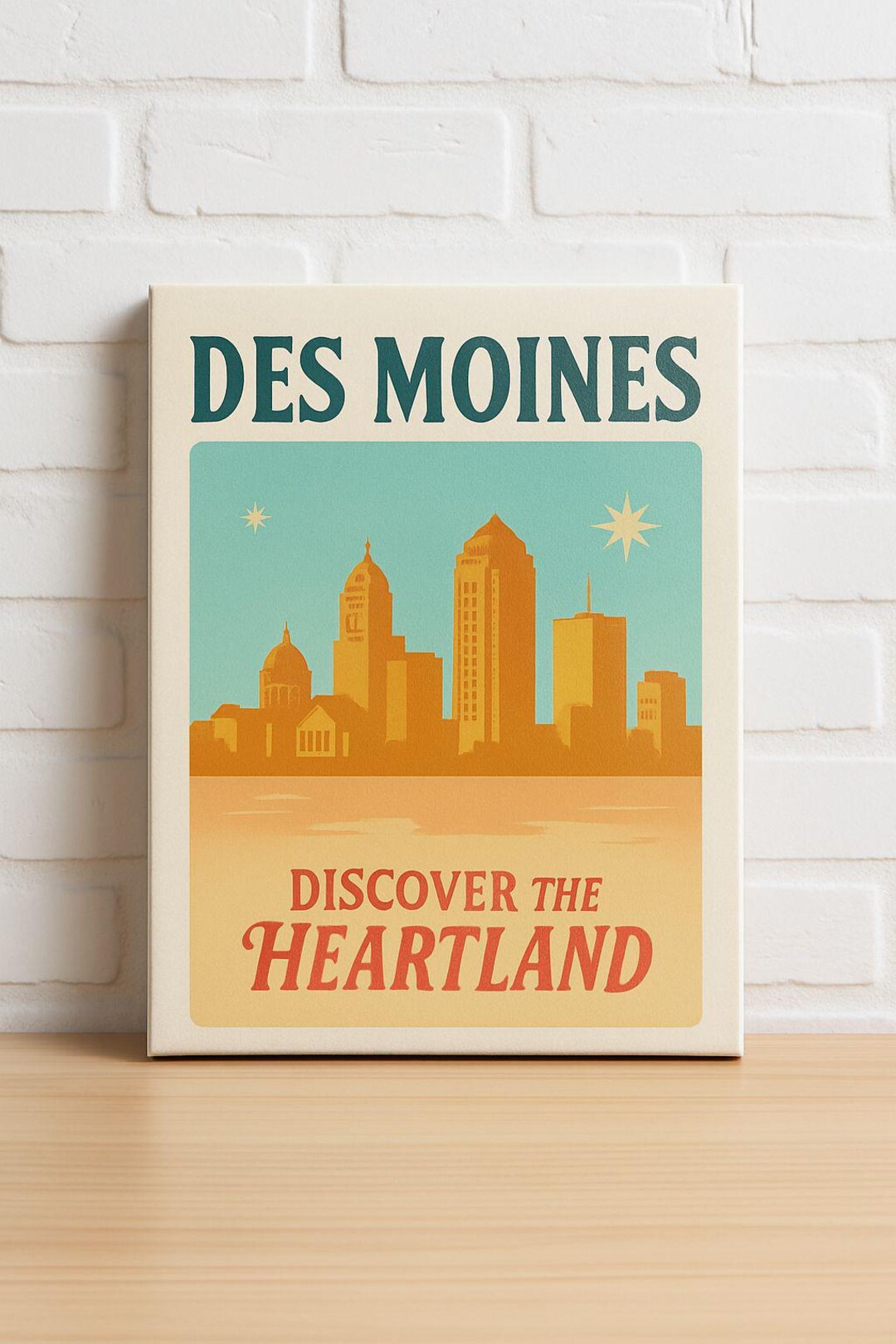 Des Moines #2 DIGITAL Poster Art - Etsy