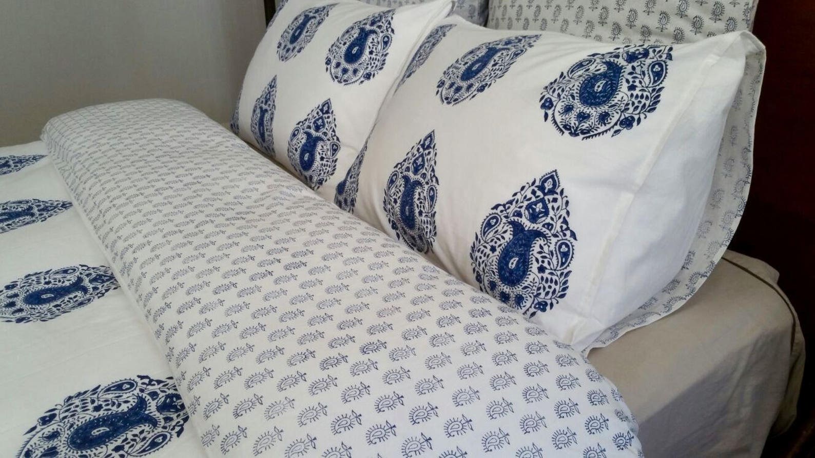 Twin Duvet Cover/ Duvet Cover Blue / Duvet Cover Twin/ Dorm Bedding ...