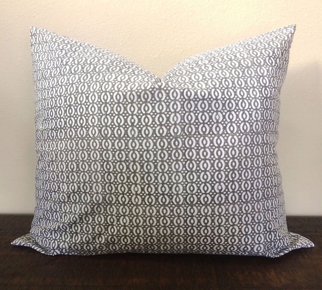 26x26 Euro Covers Gray/ Grey Shams/ Euro Covers/ Bed Pillows ...