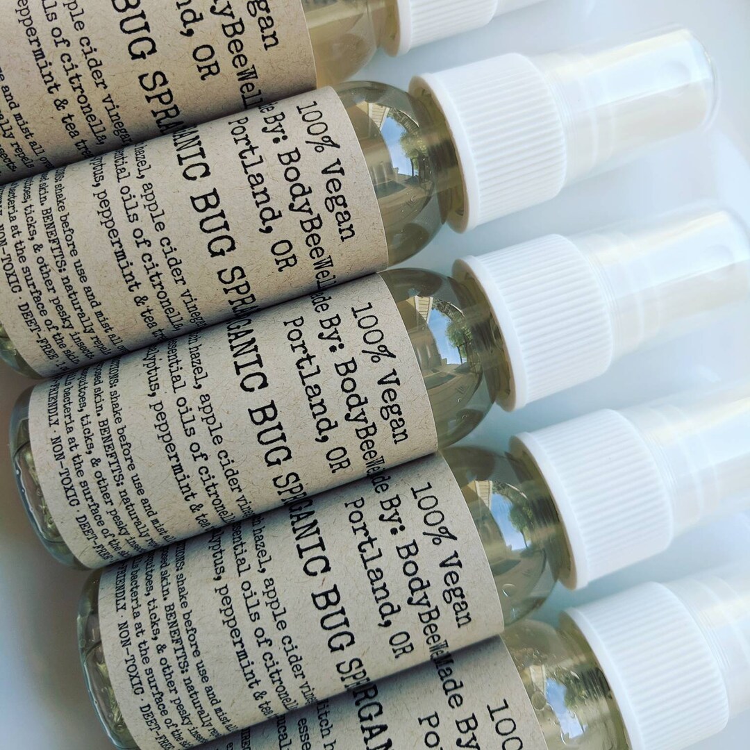 Organic Bug Spray, Natural Insect Repellant, Mosquito & Tick Prevention ...