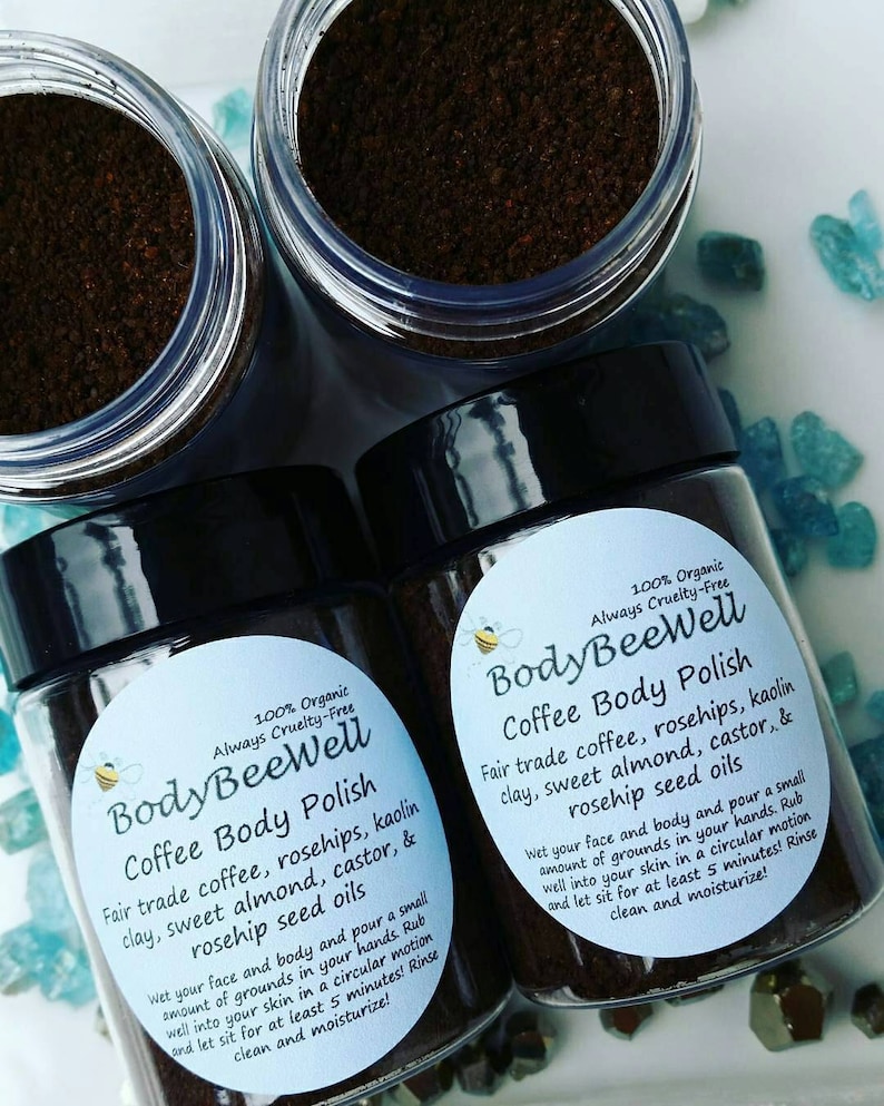 Organic Coffee Spa Bundle Coffee Scrub Night Cream Vegan - Etsy