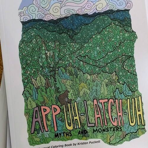 West Virginia Cryptozoology Monster Map - Etsy