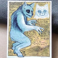 Famous Cryptids of New Hampshire Print - Etsy