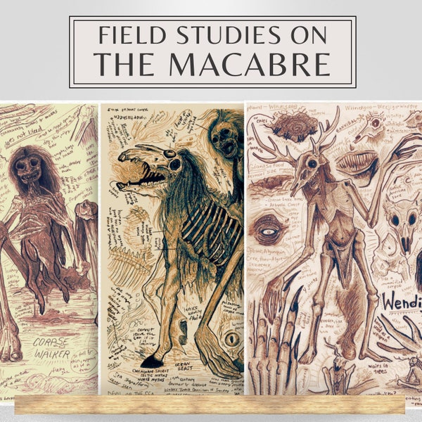 Macabre Art Print - Etsy