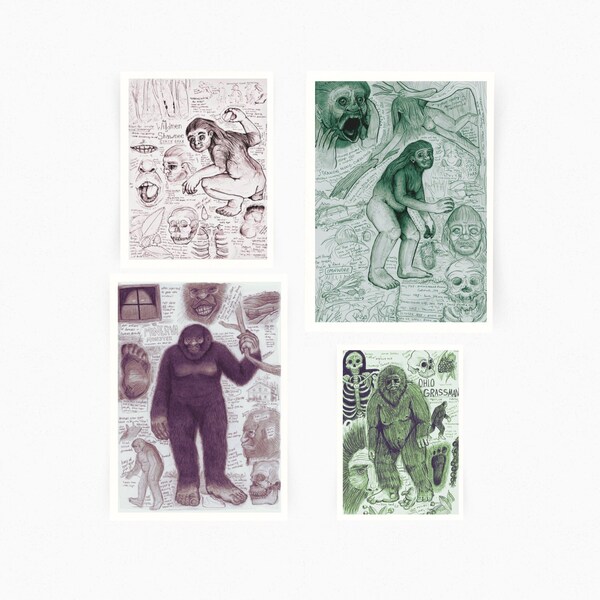 Cryptid Field Journal - Etsy