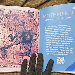 Cryptid Field Art Sketchbook & Collection Volume 2 Flipbook | West Virginia, Appalachia, and ...