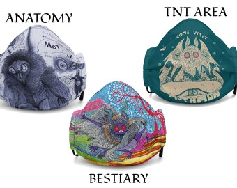Cryptid Face Mask | Etsy