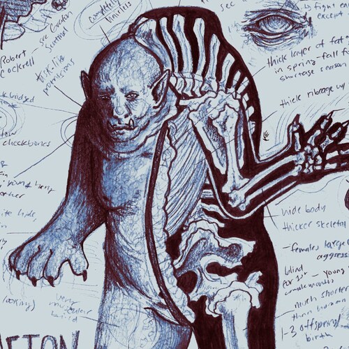 Grafton Monster the Ogre Bigfoot : Cryptid Bestiary Art Print - Etsy