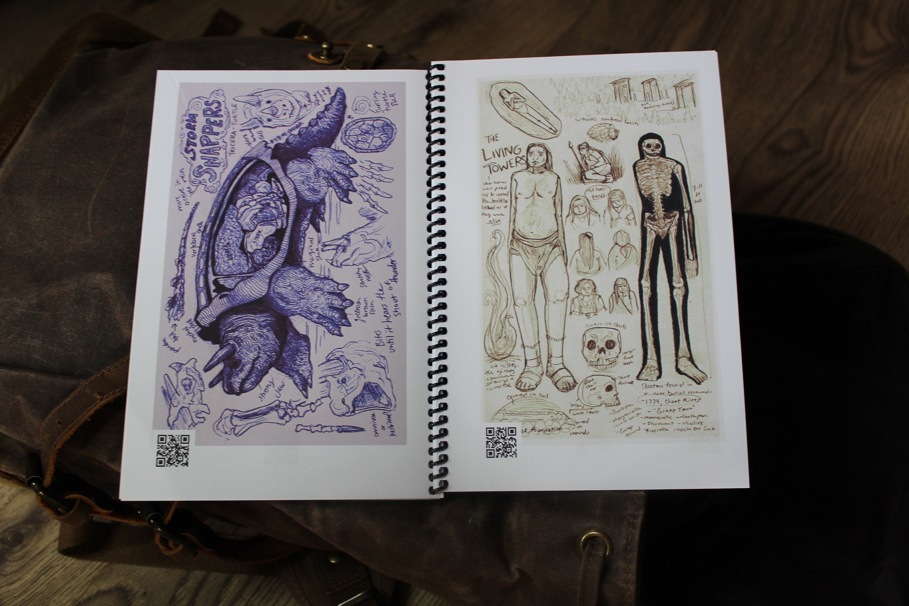 Cryptid Field Art Sketchbook Flipbook Volume 4 - Etsy UK