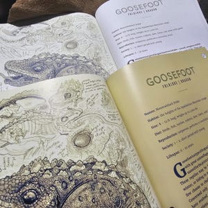 Cryptid Field Art Sketchbook & Collection Volume 1 Flipbook | West Virginia, Appalachia, and ...