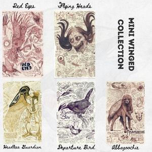 Mothman, Jersey Devil, Winged Cryptids, and Mythical Animals Field ...