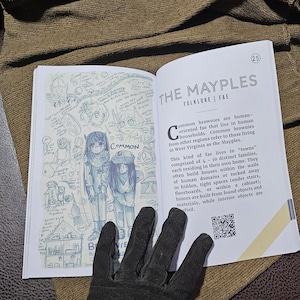 Cryptid Field Art Sketchbook & Collection Volume 2 Flipbook | West Virginia, Appalachia, and ...