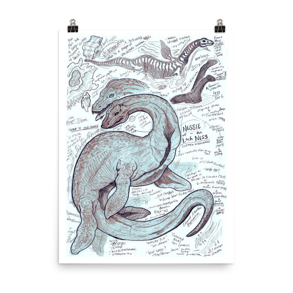 Nessie Drawing