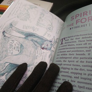 Cryptid Field Art Sketchbook & Collection Volume 2 Flipbook | West Virginia, Appalachia, and ...