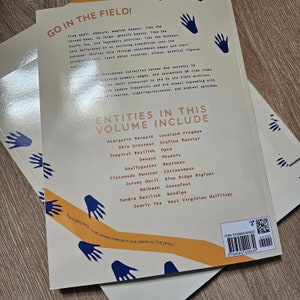 Cryptid Field Art Sketchbook & Collection Volume 1 Flipbook West Virginia, Appalachia, and ...