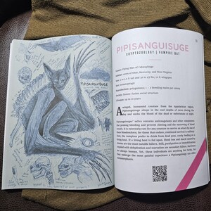 Cryptid Field Art Sketchbook & Collection Volume 1 Flipbook | West Virginia, Appalachia, and ...