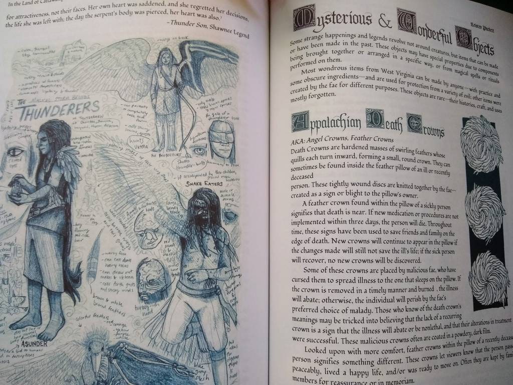 West Virginia Cryptid Bestiary and Encyclopedia | Etsy