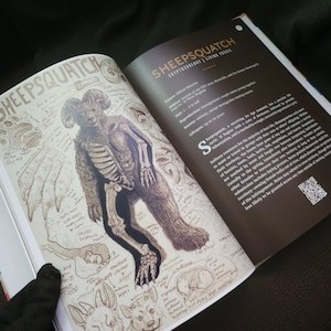 Cryptid Field Art Sketchbook & Collection Volume 1 Flipbook | West Virginia, Appalachia, and ...