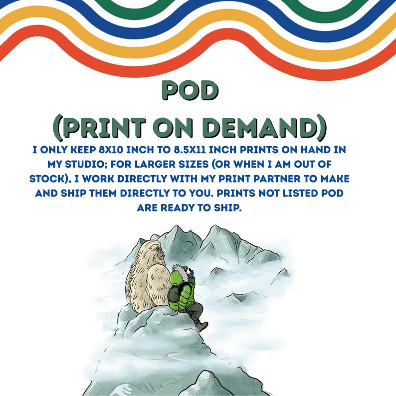 Nessie Cryptid Print | Loch Ness Monster Cryptozoology Field Guide Art ...