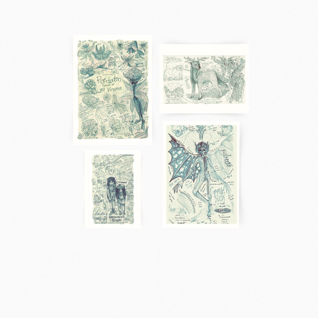 Nature Fae, Evil Fay, and Household Fairies Field Journal & LARP ...