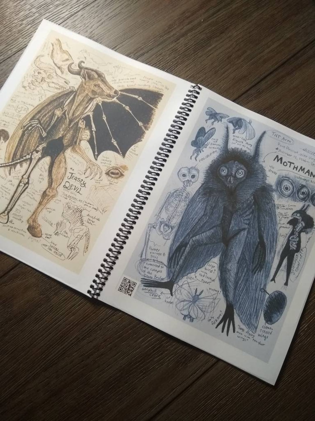 Cryptid Field Art Sketchbook & Complete Collection Volume - Etsy Australia