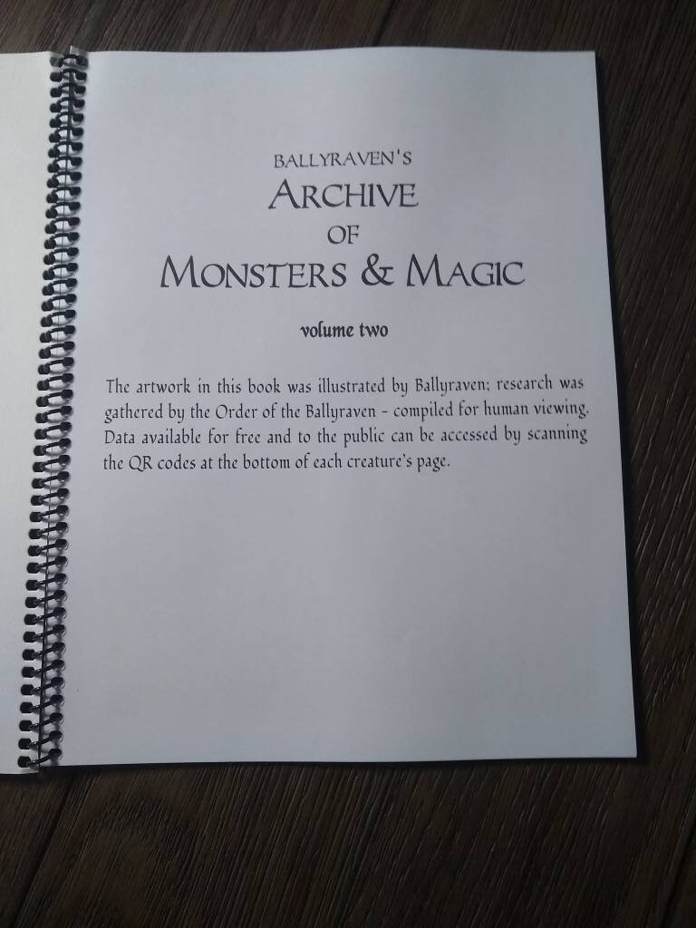 Cryptid Field Art Sketchbook & Complete Collection Volume - Etsy UK