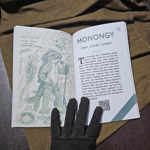 Cryptid Field Art Sketchbook & Collection Volume 2 Flipbook | West Virginia, Appalachia, and ...