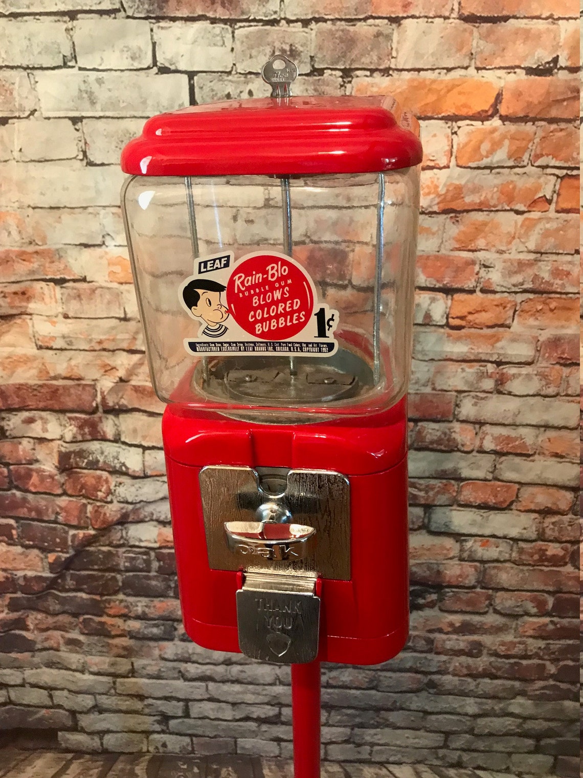 Vintage gumball machine penny machine glass globe candy | Etsy