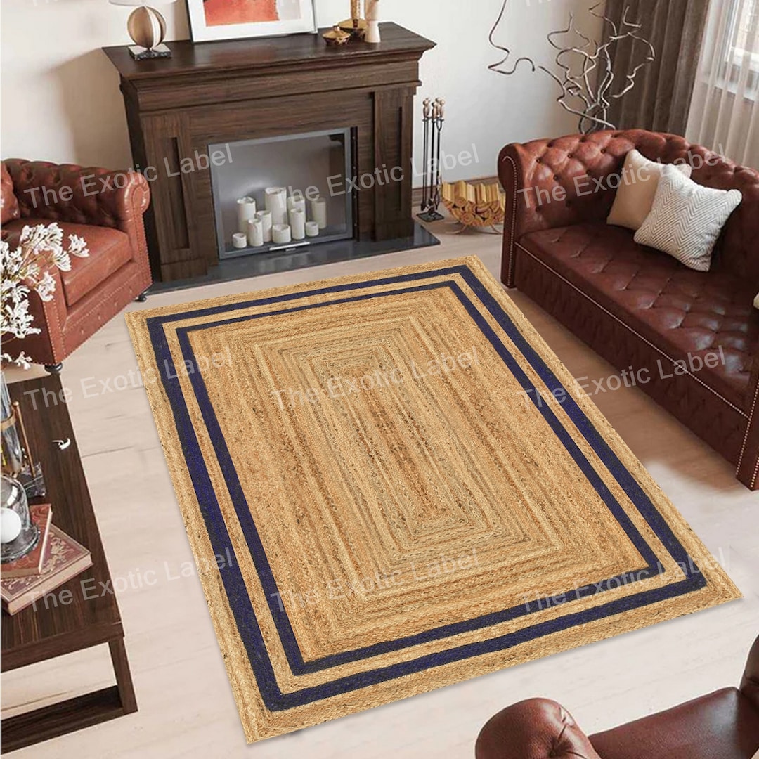 Sisal Area Rug, Custom Size Rug, Braided Rug, Natural Fiber Rug, Jute ...