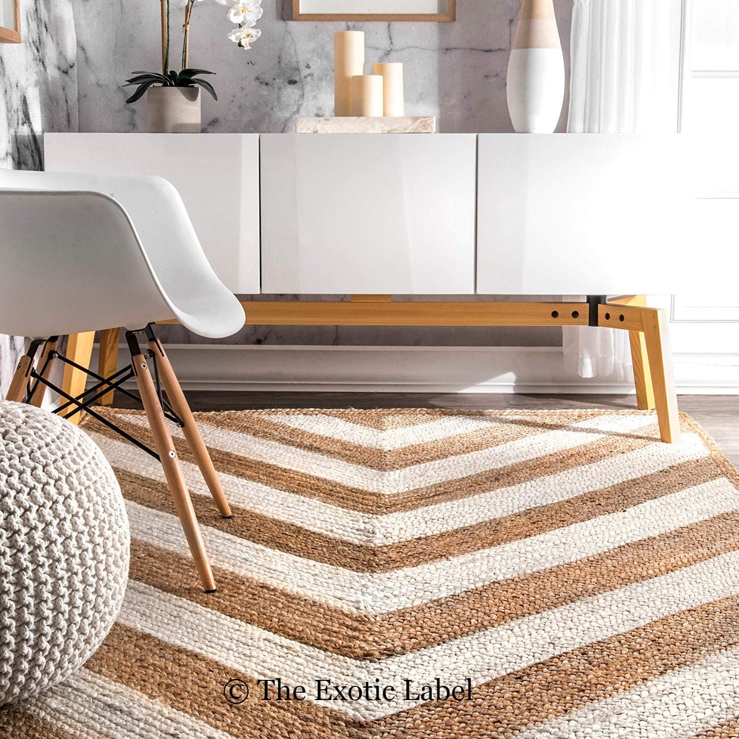 Housewarming Gift Kitchen Runner Zig Zag Striped Cotton Rag - Etsy