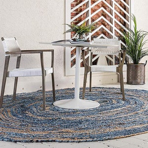 Bohemian Rag Rug, Hand Braided Oval Rug, Beautiful Rag Rug, Decorative ...