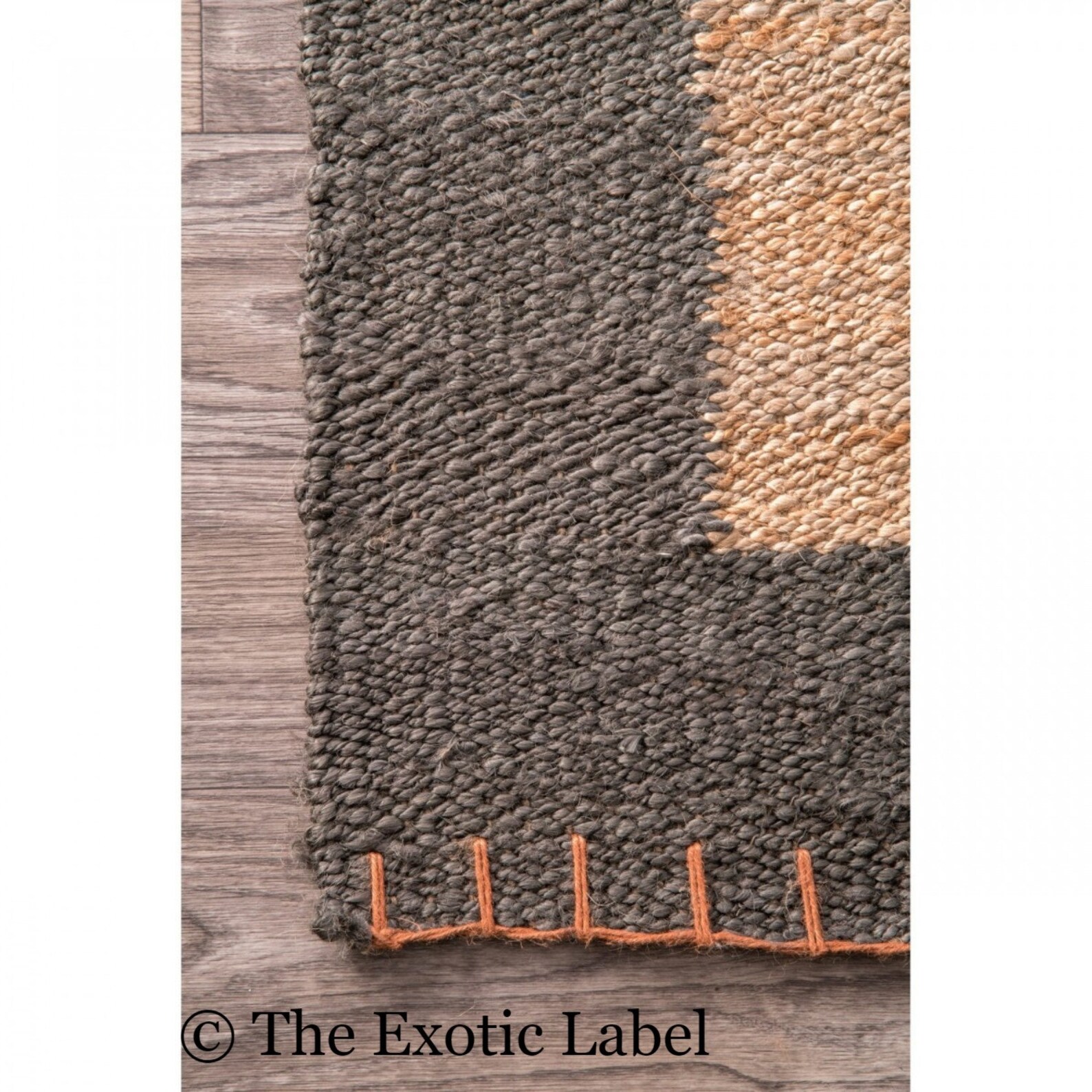 Rectangular Rug Boho Rag Rug Vintage Cotton Rug Cotton - Etsy