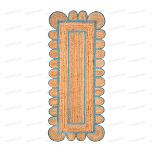 Extra Long Scallop Pattern Jute Stair Carpet Runner 2.5 X 22' ON SALE ...