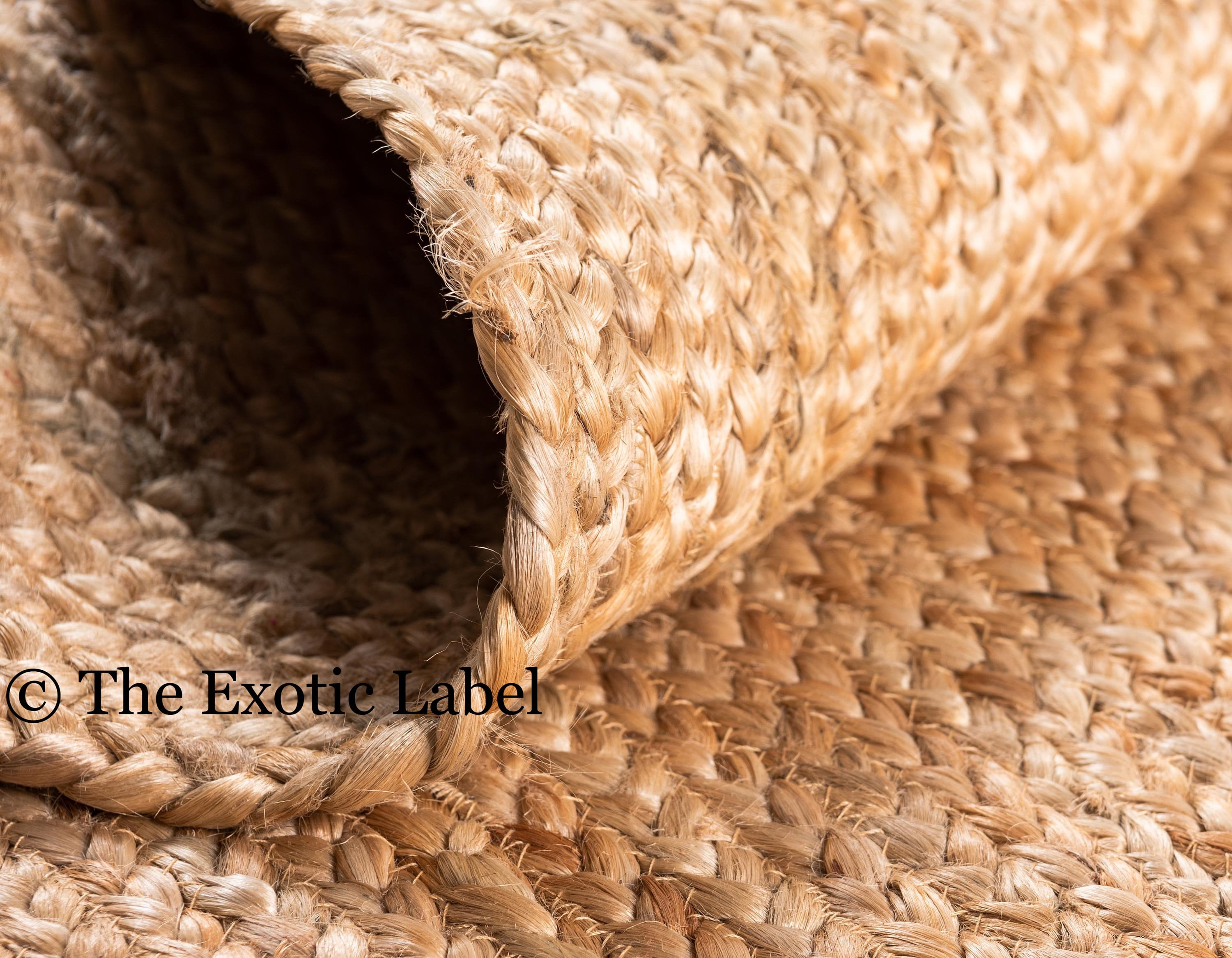 Natural Jute Rug Indian Braided Oval Floor Rug Ecofriendly - Etsy