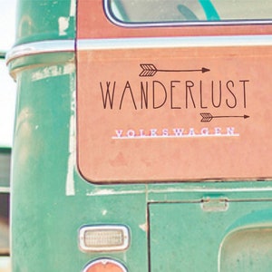 DECAL Wanderlust Decal, Car Decal, Laptop Decal, Laptop Sticker, Car ...