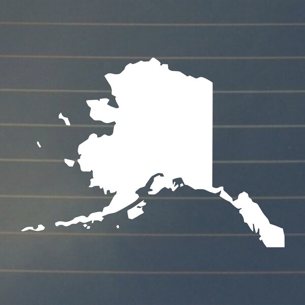 Alaska Car Decal - Etsy