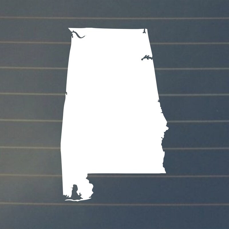 Alabama Decal - Etsy