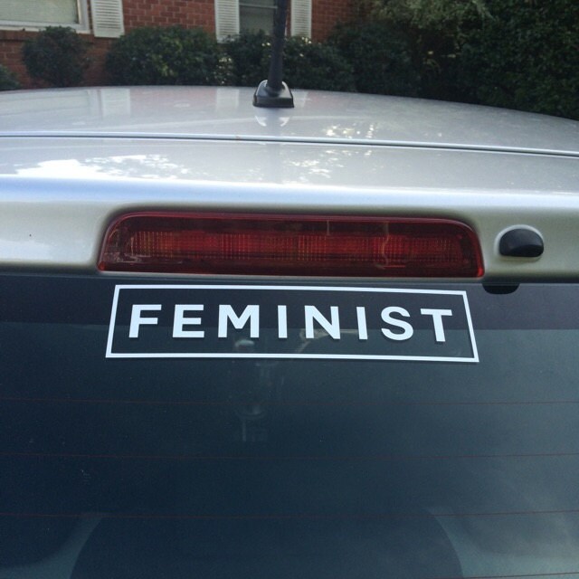 DECAL Feminist Vinyl Decal Car Decal Laptop Decal - Etsy