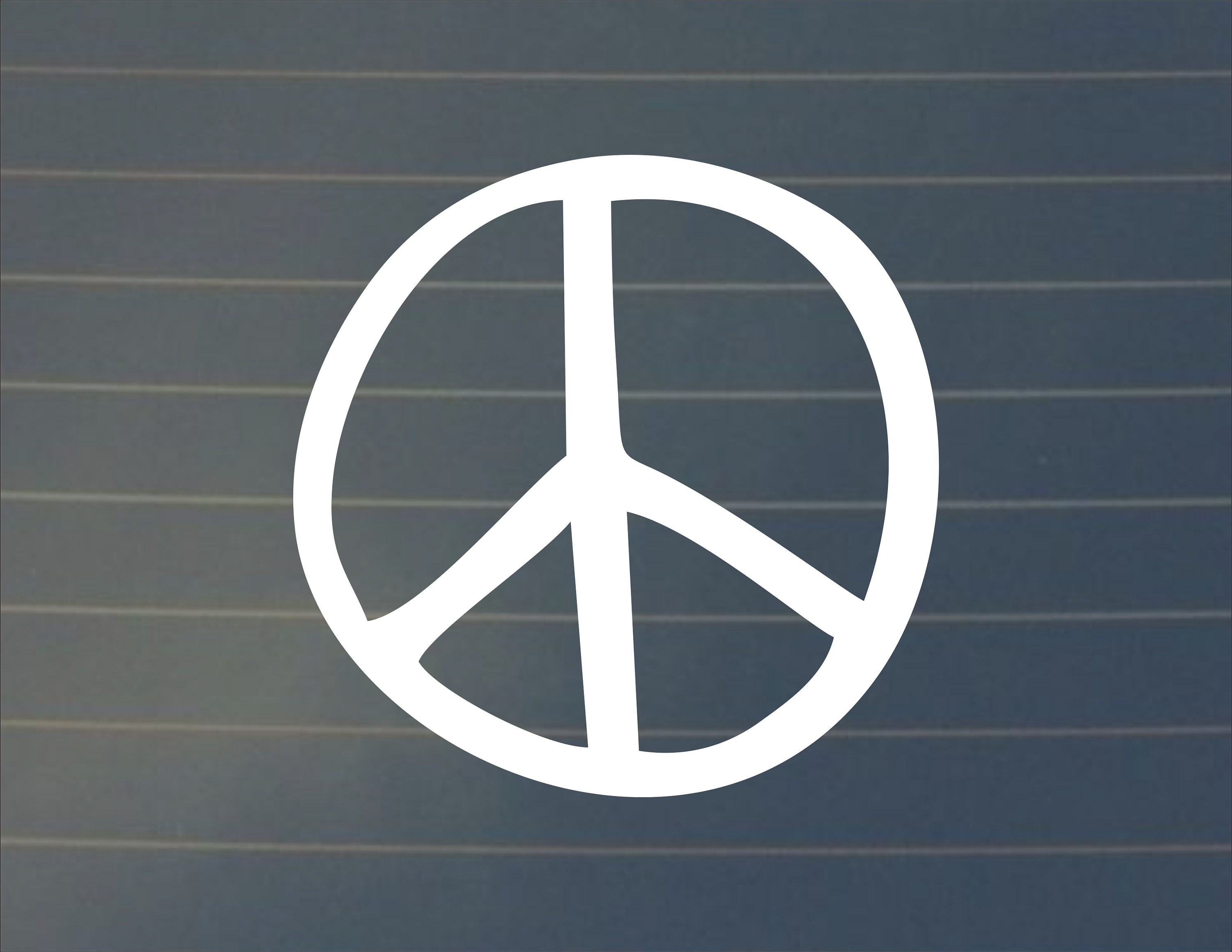 DECAL Peace Sign Vinyl Decal Peace Sign Car Decal Peace - Etsy Canada