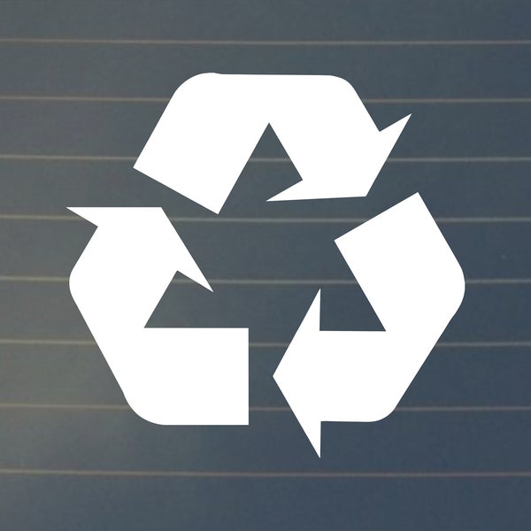 Recycle Bin Decal - Etsy