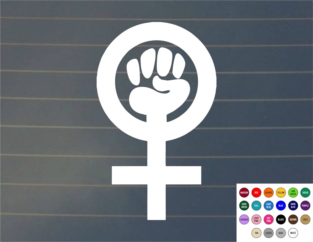 DECAL Feminist Vinyl Decal, Car Decal, Feminist Decal, Feminist Sticker ...