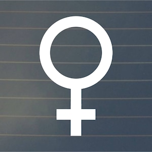 DECAL Women's Symbol Venus Decal, Car Decal, Laptop Decal, Laptop ...