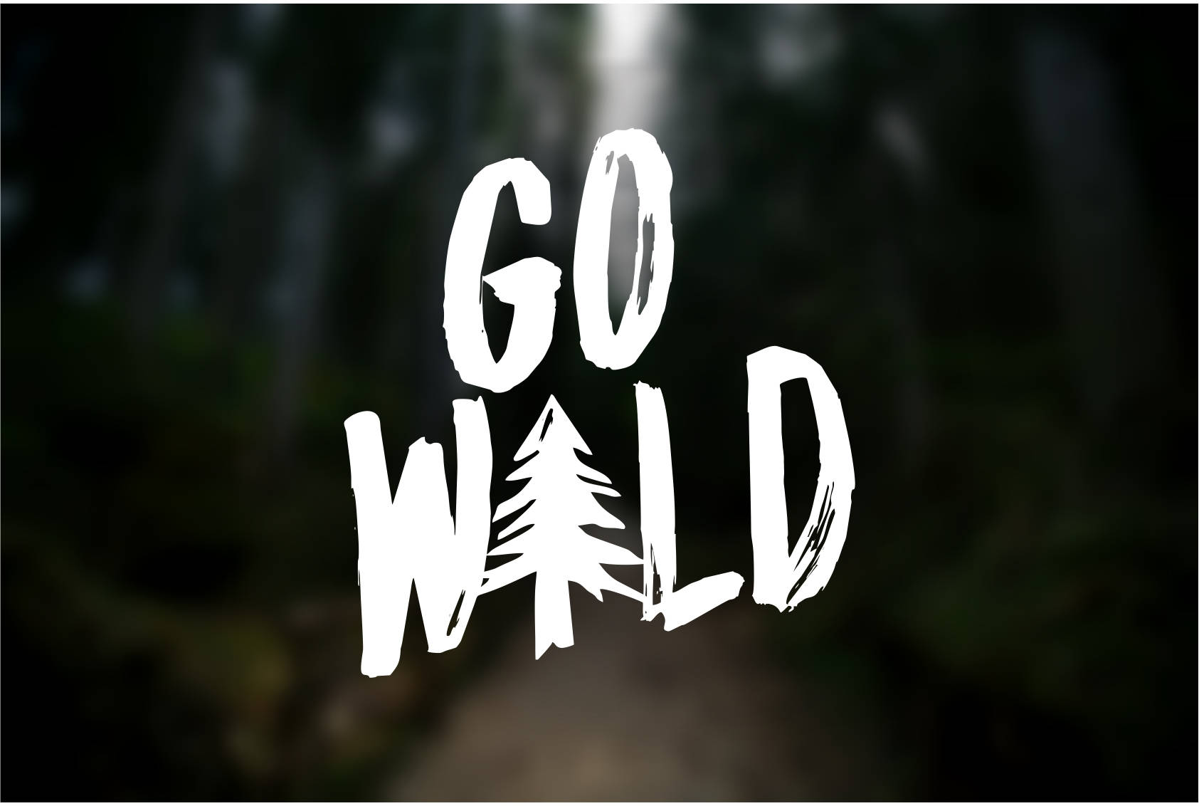 DECAL Go Wild Nature Decal Car Decal Laptop Decal Vinyl | Etsy