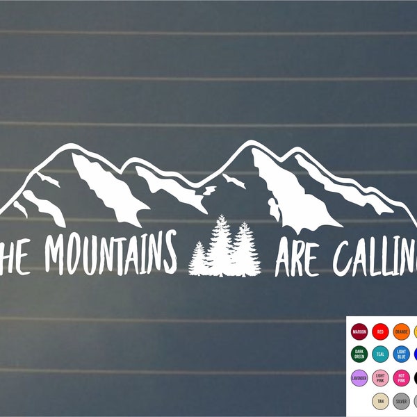 The Mountains Are Calling - Etsy