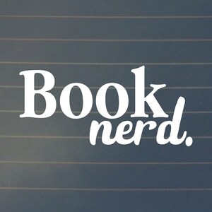 Nerdy Decal - Etsy